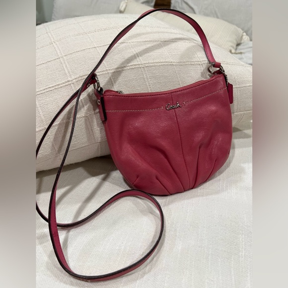 Coach | Bags | Coach Pink Crossbody Bag | Poshmark